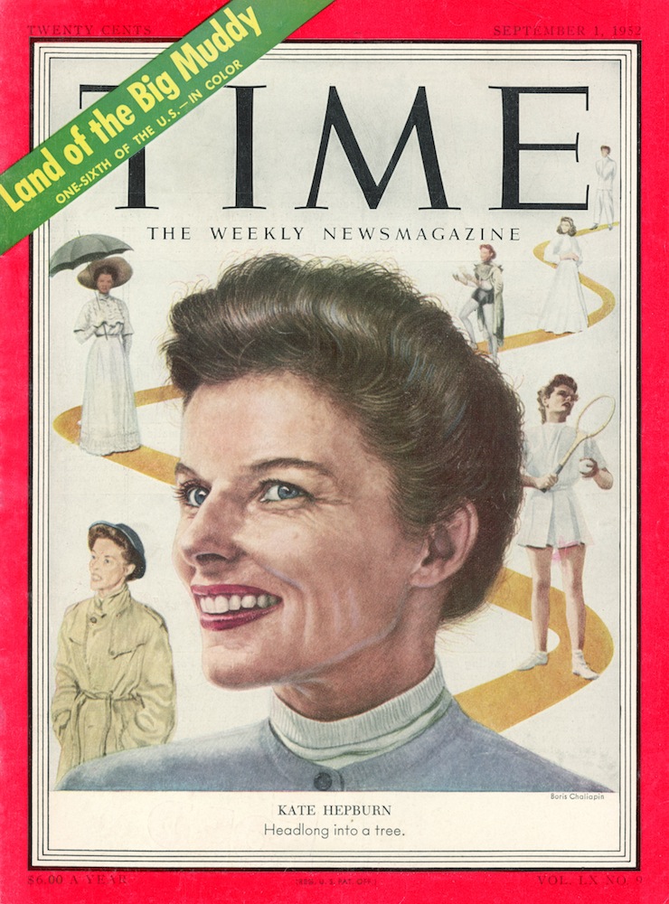 Katharine Hepburn | 90 Years of TIME Cover Stars: The Celebrities Who ...