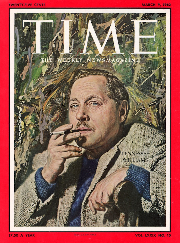 Tennessee Williams | 90 Years of TIME Cover Stars: The Celebrities Who ...