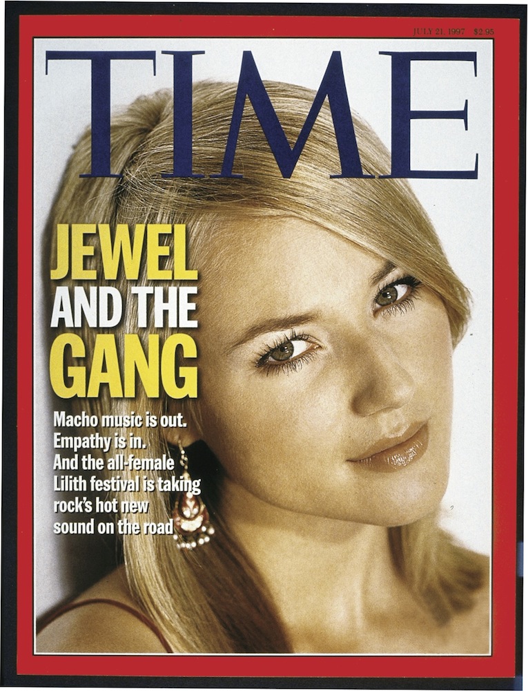 Jewel | 90 Years of TIME Cover Stars: The Celebrities Who Defined a ...