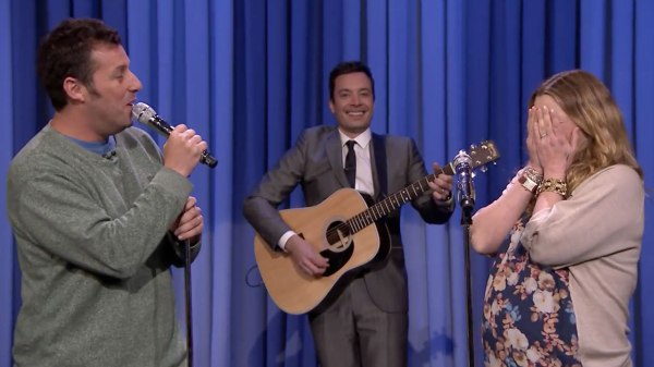 Adam Sandler and Drew Barrymore Sing Duet 'Every 10 Years': Watch ...
